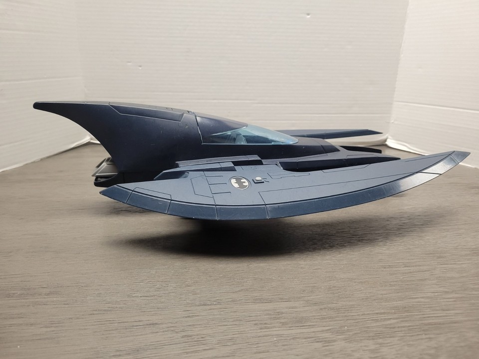 Vintage DC Batman Animated Series Batplane Batwing Bat Plane Jet 1993 ...