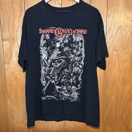 Insane Clown Posse ICP Band Tee Black Graphic Horror Rap Rock T-Shirt ...