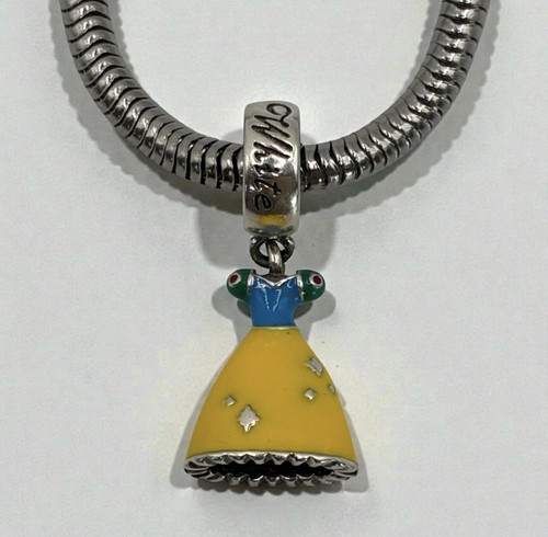 Authentic Pandora Disney Princess Snow White Dress Dangle Charm | eBay UK
