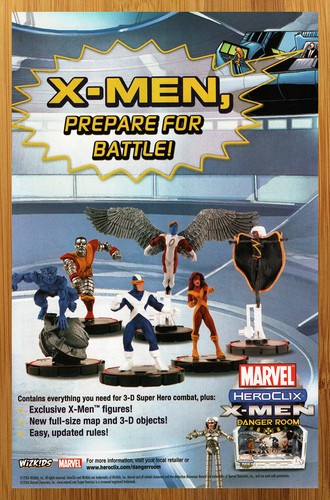 2006 Marvel X-Men Heroclix Miniature Figures Print Ad/Poster Official ...