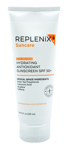 Replenix Antioxidant Hydrating Sunscreen SPF 50+(4oz/120ml) *Sealed Exp ...