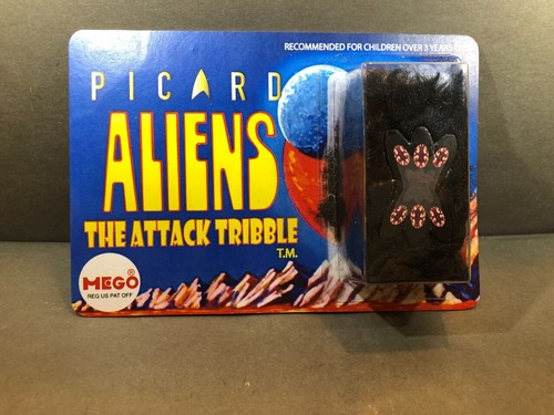 Custom 8 in. Star Trek PICARD ATTACK TRIBBLE accessory retro carded ...