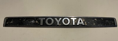 Toyota Land Cruiser FJ60 OEM Tailgate Emblem Chrome | eBay