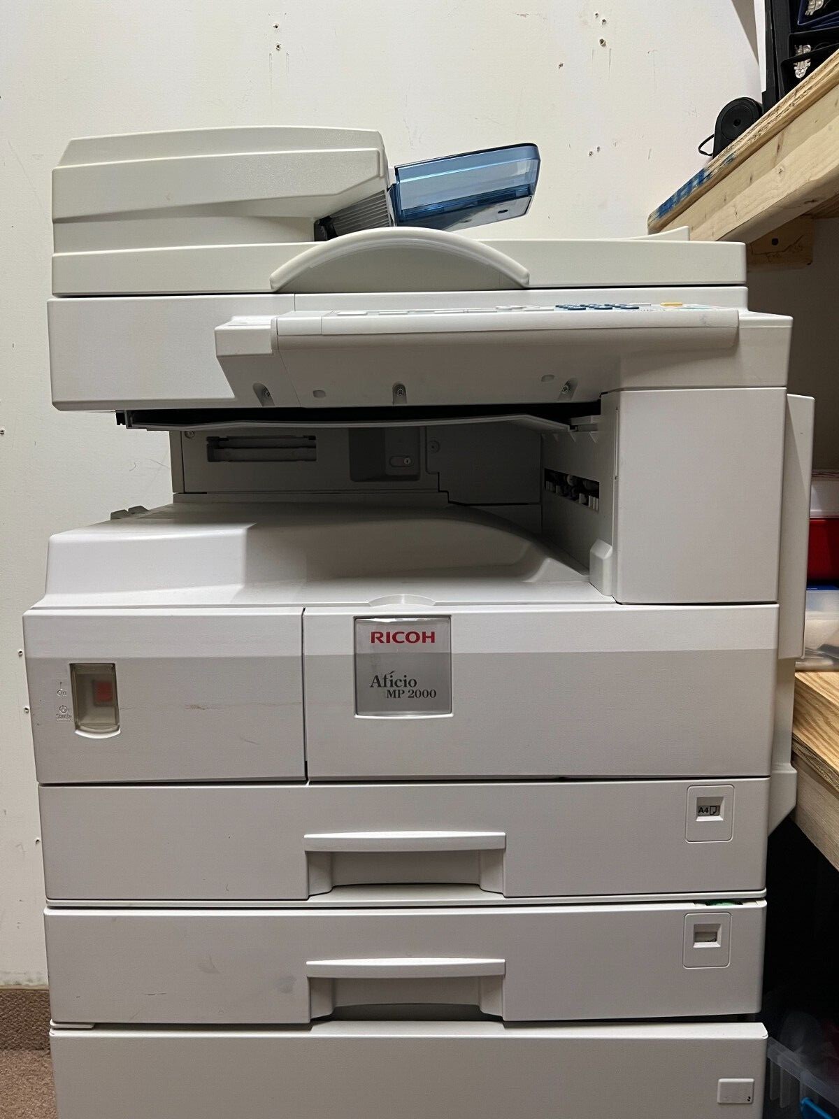 RICOH Aficio MP 2000 All-In-One Printer Black and White | eBay