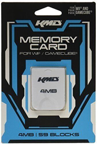 4MB Memory Card 59 Blocks KMD for Nintendo Wii GameCube Console System ...