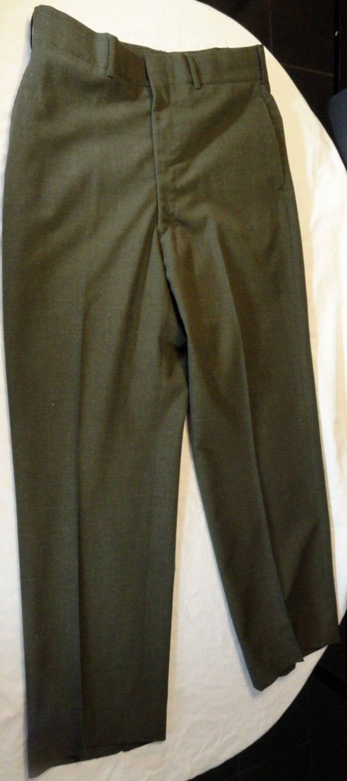 SACO MENS USMC MARINES DRESS ALPHA UNIFORM SHADE 2212 GREEN PANTS ...