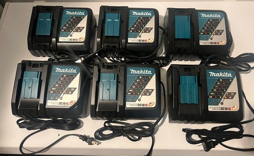 Makita DC18RC GENUINE 18V RAPID FAST Battery Charger ( Case Of 6 ...