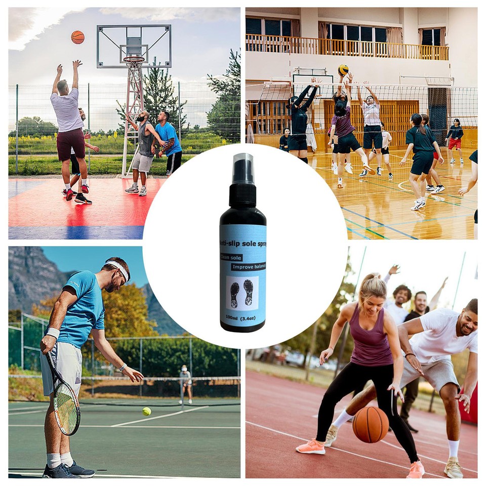 Grip Spray for Basketball Shoes 100ml Anti-Slip Sole Spray Spray | eBay