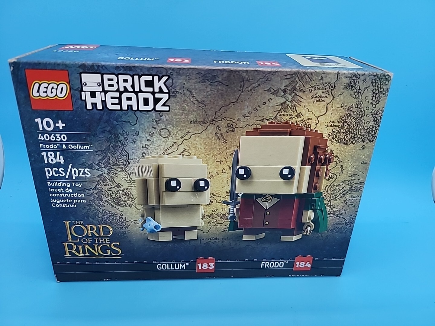 Lego 40630 BrickHeadz Lord of the Rings Frodo & Gollum (184 pcs) New ...