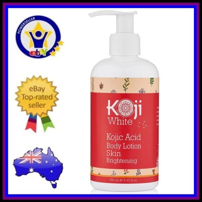 KOJIC ACID BODY LOTION Skin Brightening Cream Lightening Whitening KOJI ...