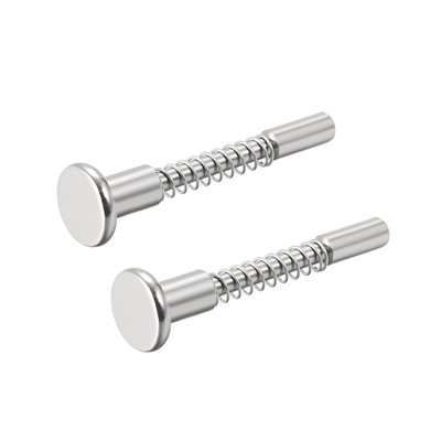 Plunger Latches Spring Loaded Stainless Steel 6mm Head 60mm Total ...