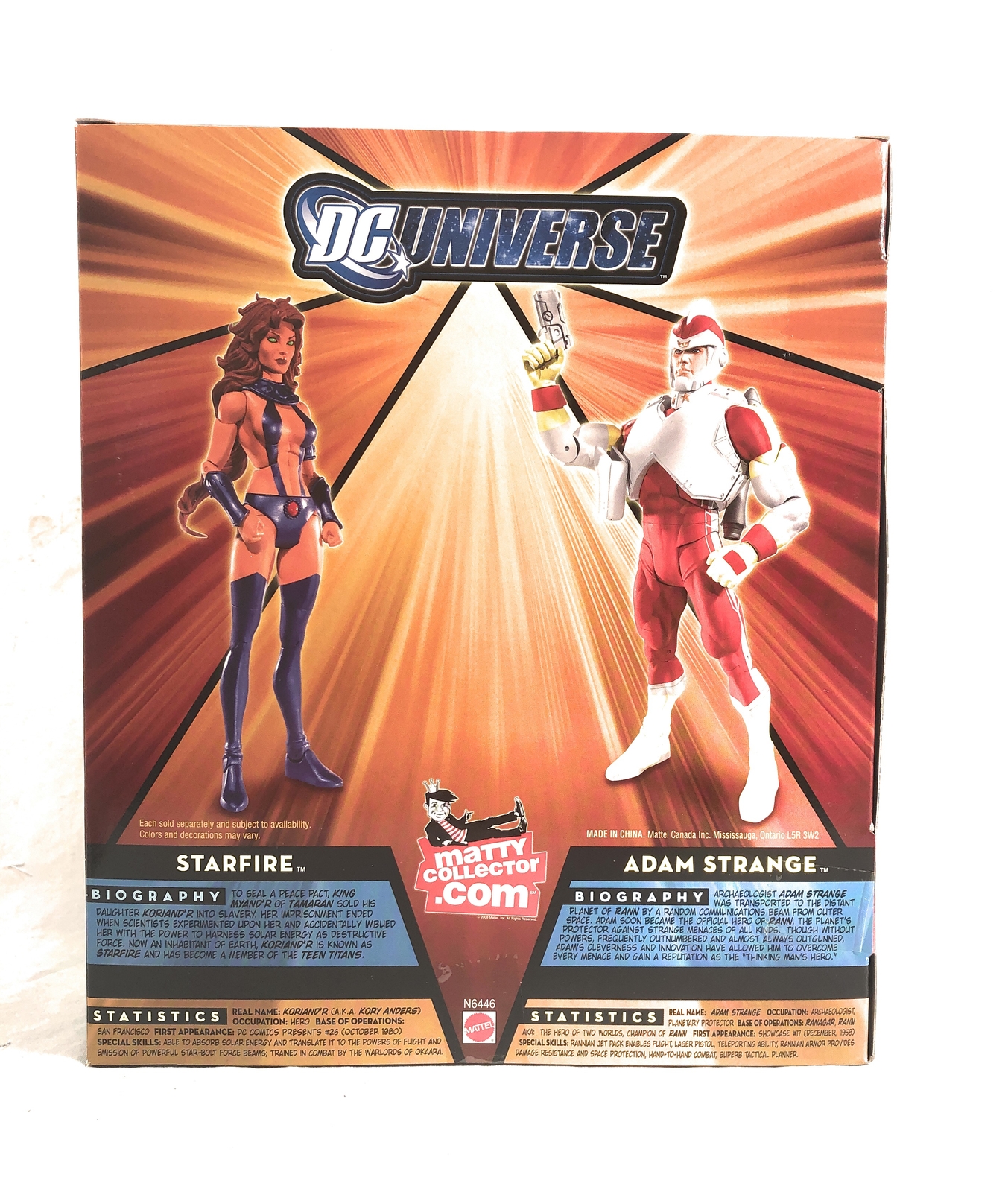 Mattel DC Universe Classics Adam Strange Starfire Action Figure for ...