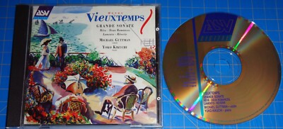 Michael Guttman VIEUXTEMPS Grande Sonate Op.12 - ASV CD | eBay