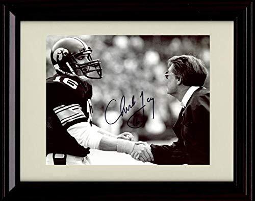 Unframed Chuck Long Autograph Replica Print - Iowa Hawkeye Legend | eBay