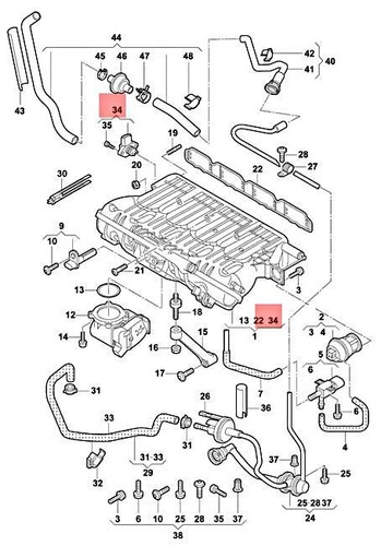 Genuine AUDI VW SKODA SEAT A3 Cabriolet potentiometer repair set ...
