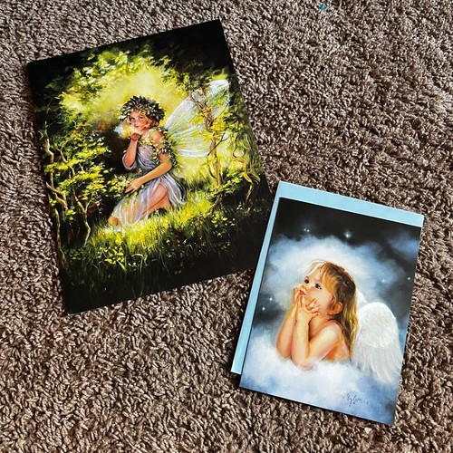 Vintage Faircore Fairies Wall Greeting Cards Scrapbooking Crafts | eBay