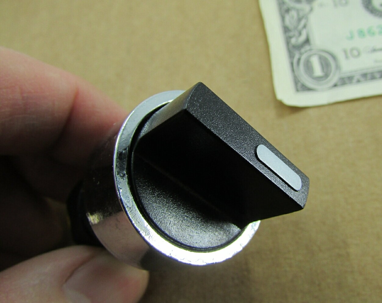 Elfin 3 Position 22MM Black Rotary Selector Switch Knob 020STAMONW ...