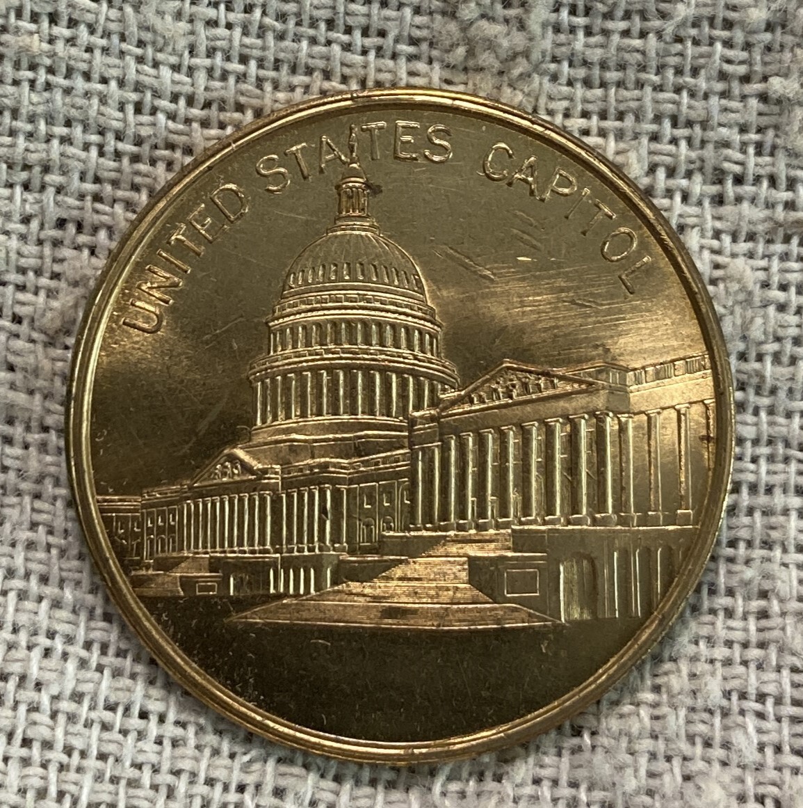 Vintage U.S. Capitol Building Washington DC Token | eBay