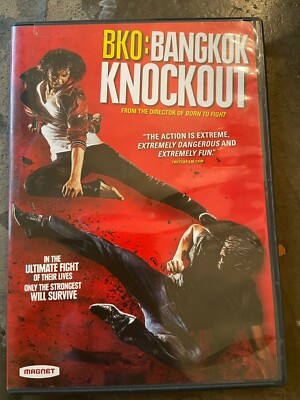 BKO: BANGKOK KNOCKOUT Action dvd FIGHTING, TONY JAA, THAI, 2010, MINT ...