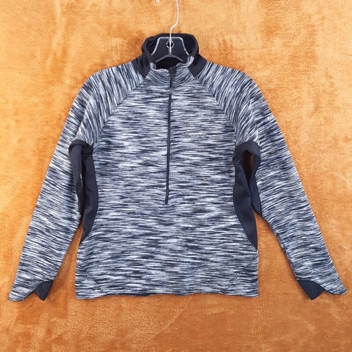 COLUMBIA Womens Jacket Small Gray 1/4 Zip Pullover OPTIC GOT IT Sweater ...
