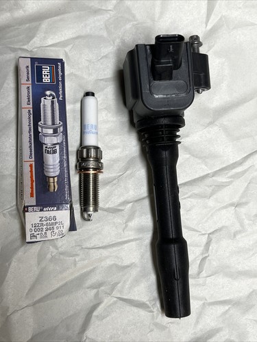 OEM Set of 4 Eldor Ignition Coils with 4Beru Spark Plugs for BMW F32 ...