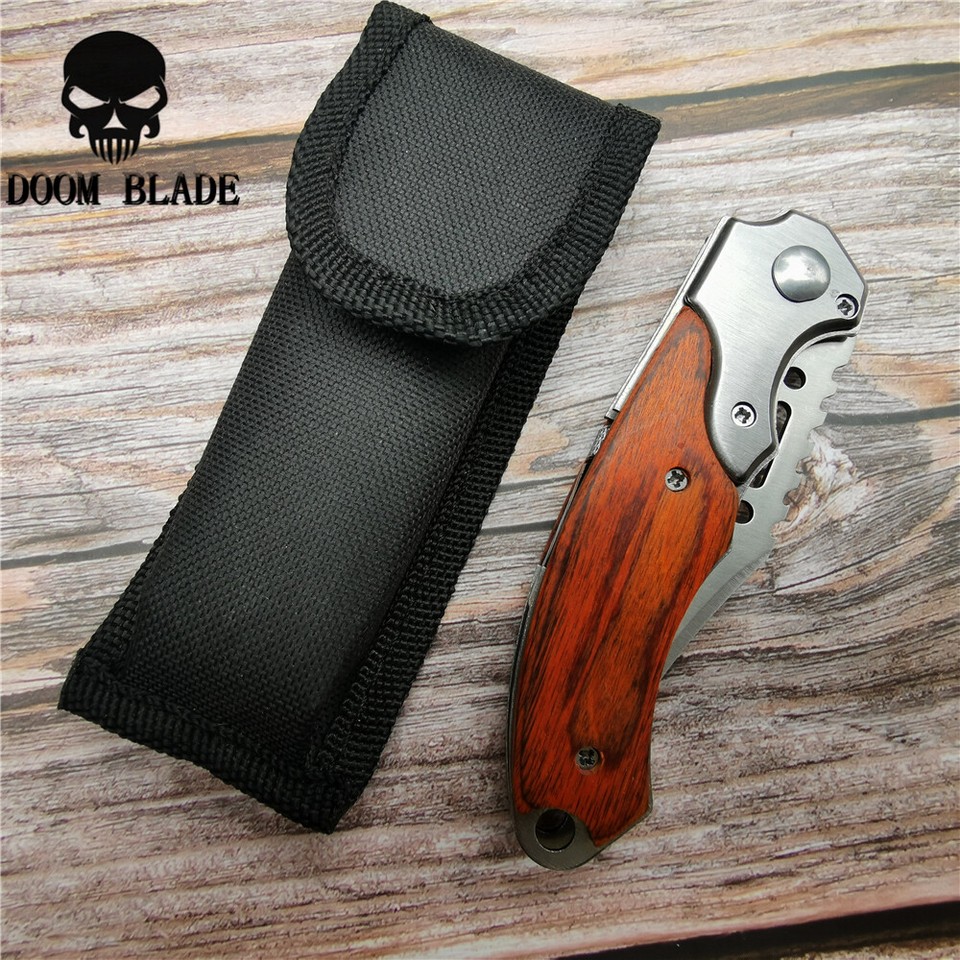 Assisted Blade Knives Pocket Tactical Folding Blade Knife Survival ...