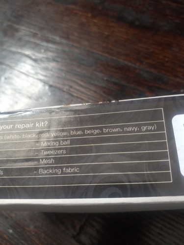 Carpet Repair Kit, Carpet Patch and Fabric Upholstery Repair Kit for ...