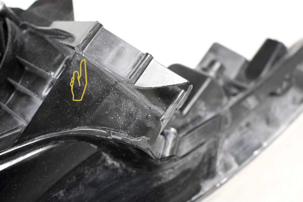 OEM Right Passenger Side Xenon Headlamp For Infiniti QX60 260109NF0D ...