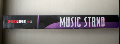Proline GMS20 Music Stand Black With Original Box | eBay