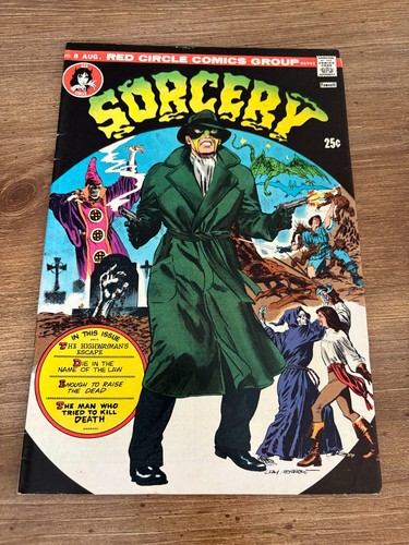 Chilling Adventures In Sorcery #8 VF Red Circle Comic Book Horror ...