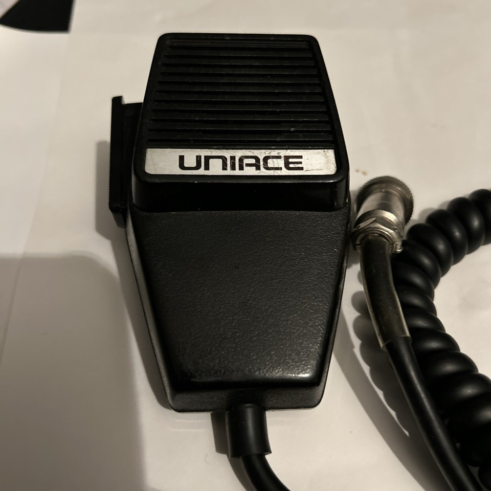 CB radio microphone with ‘Uniace’ logo. Untested | eBay UK
