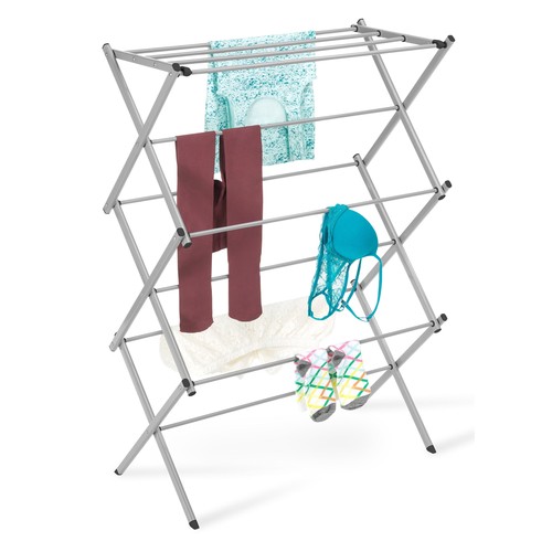 Large Folding Drying Rack - Silver | eBay