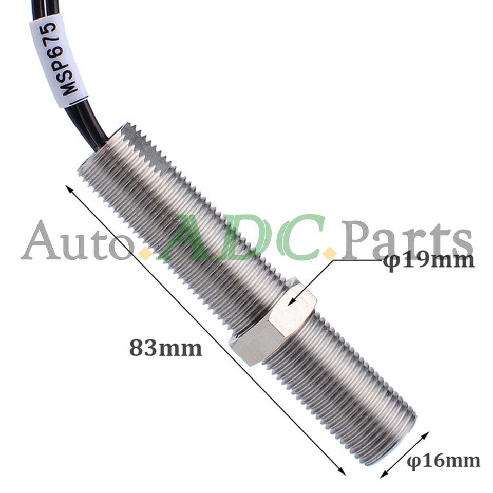 MSP675 Magnetic Pickup Mpu Generator Speed Sensor Rotational Speed ...