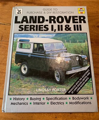 Haynes Land Rover S1,2,3 Guide to Purchase and restoration | eBay