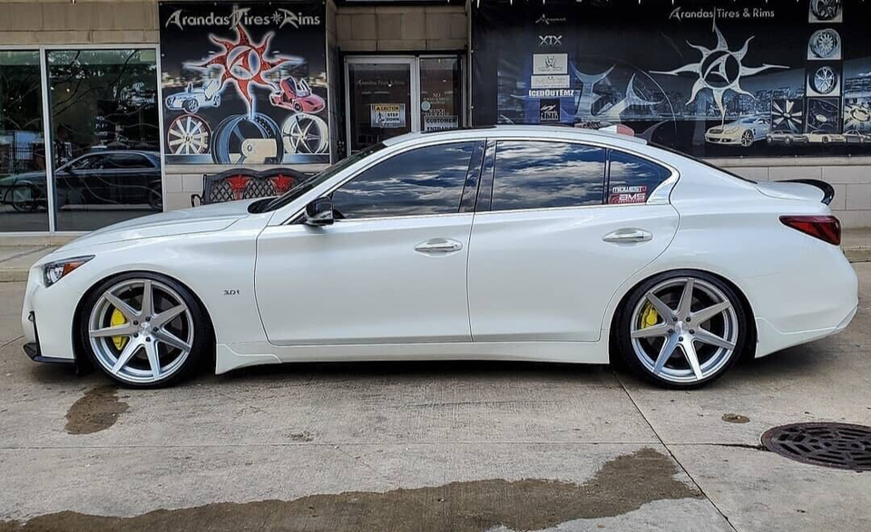 20” ROHANA RC7 MACHINED SILVER CONCAVE WHEELS FOR M35 G37 Q50 Q60 Q70 MAXIMA | eBay