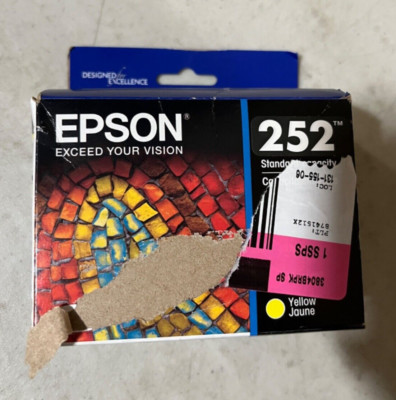 Epson 252 Color Ink Cartridges 3-Pack T252520 | eBay