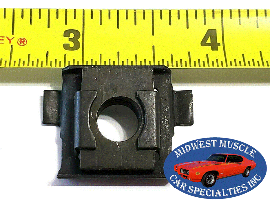 Fender To Rocker Square Cage Nut & Bolt Ford Mustang Fairlane Cougar ...