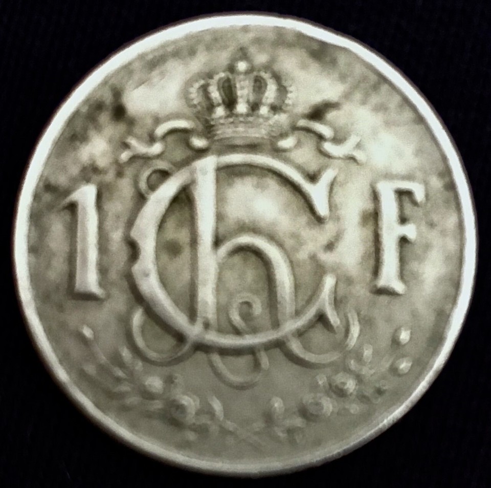 Luxembourg Letzeburg 1f 1952 Coin | eBay