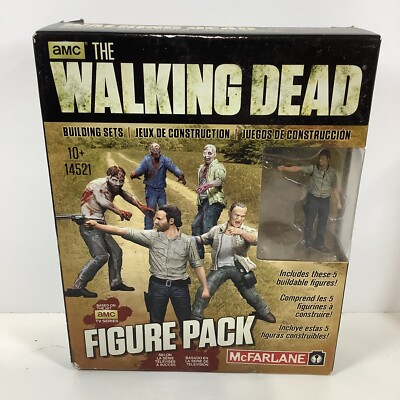 NEW THE WALKING DEAD Figure Pack MERLE & RICK GRIMES PACK McFarlane ...