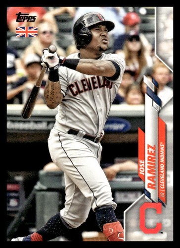 2020 Topps UK Edition Jose Ramirez #174 Cleveland Indians | eBay