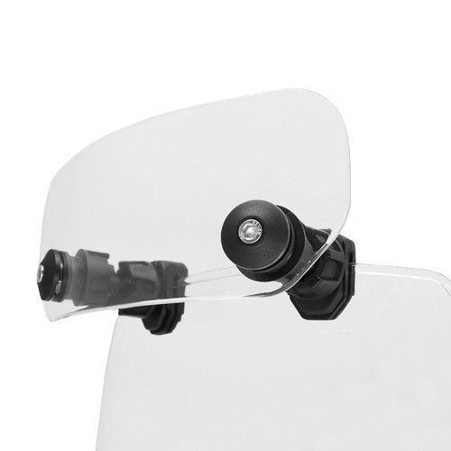 Motorcycle Windshield Extension Adjustable Airflow Windscreen Extender ...