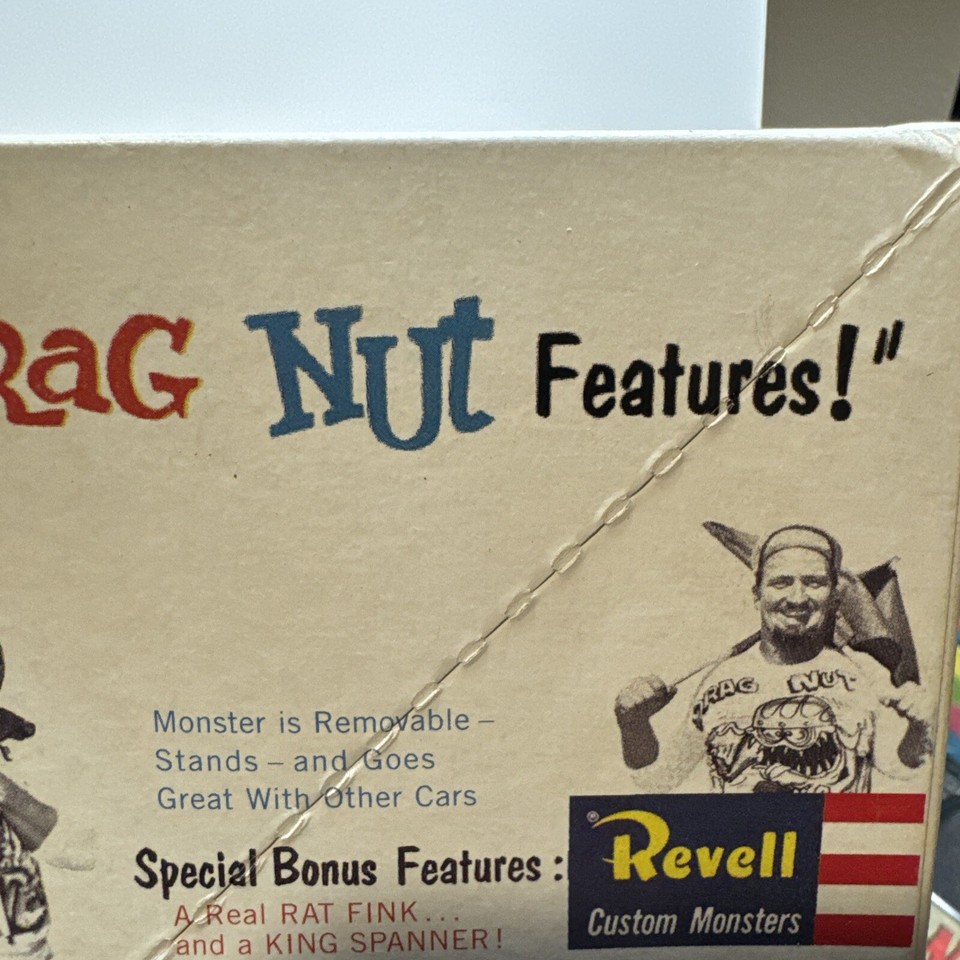 Revell Ed Big Daddy Roth Drag Nut Model Kit Rat Fink 2015 New Opened ...
