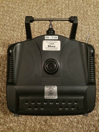 HITEC LASER 4 RC Transmitter. Mode 2. Channel 36. | eBay