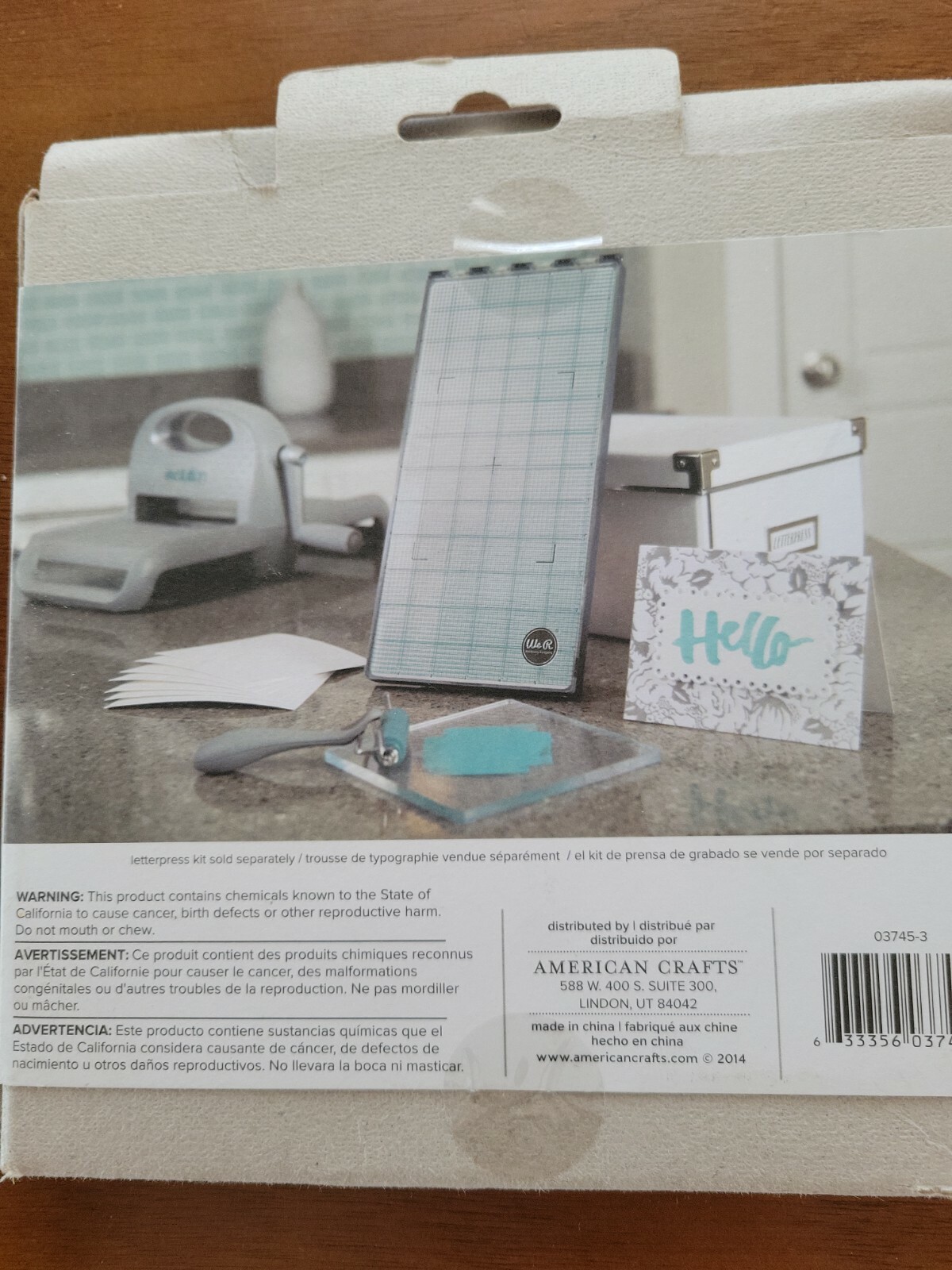 We R Memory Keepers Typewriter Lifestyle Letterpress Plates 368799 for ...