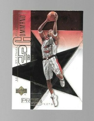 2000-01 Upper Deck Pros & Prospects Steve Francis Star Command Card # ...