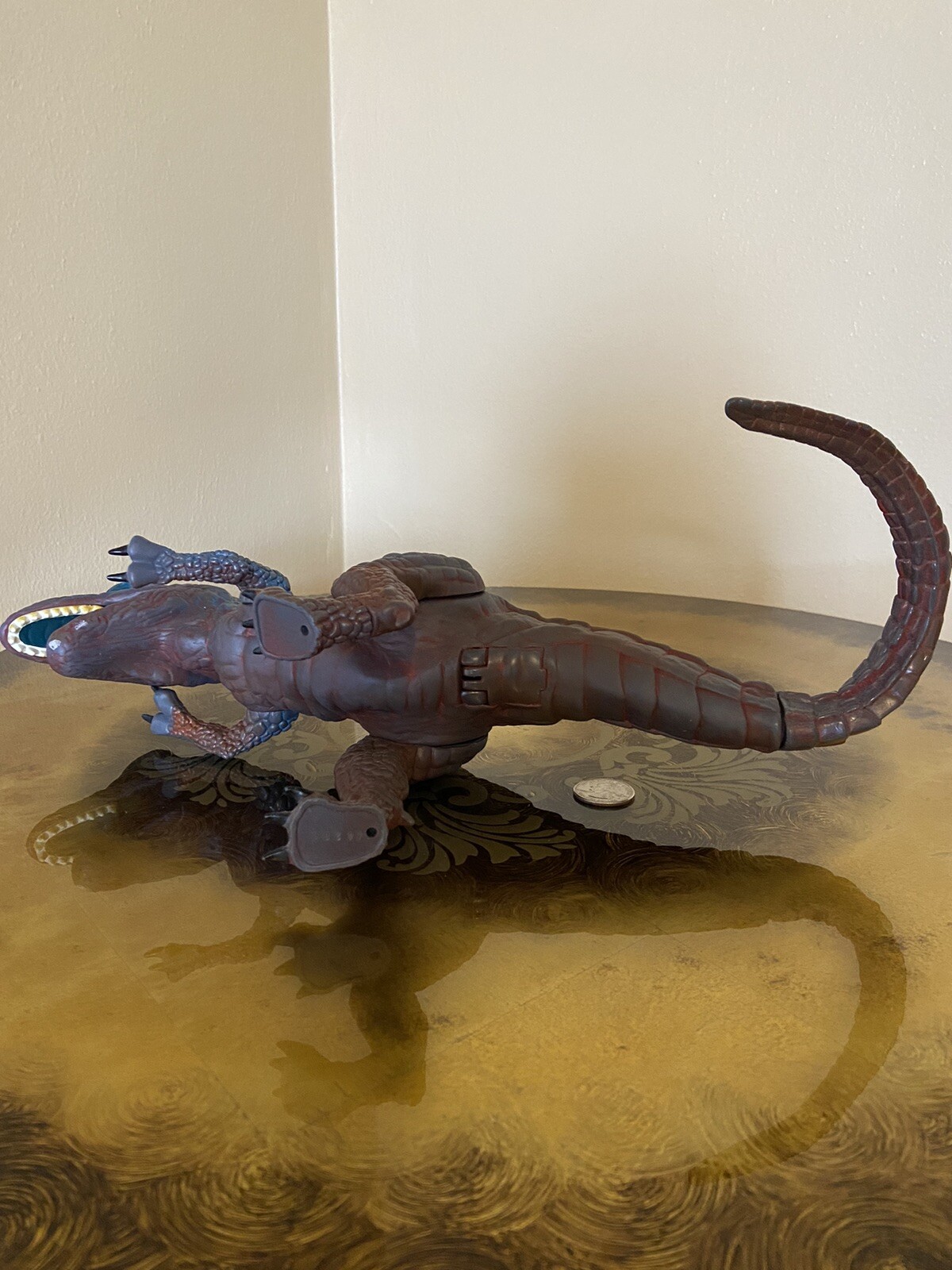 TMNT T-rex Blue Dinosaur 2004 Playmates Rare Primal Rage Diablo Mold | eBay