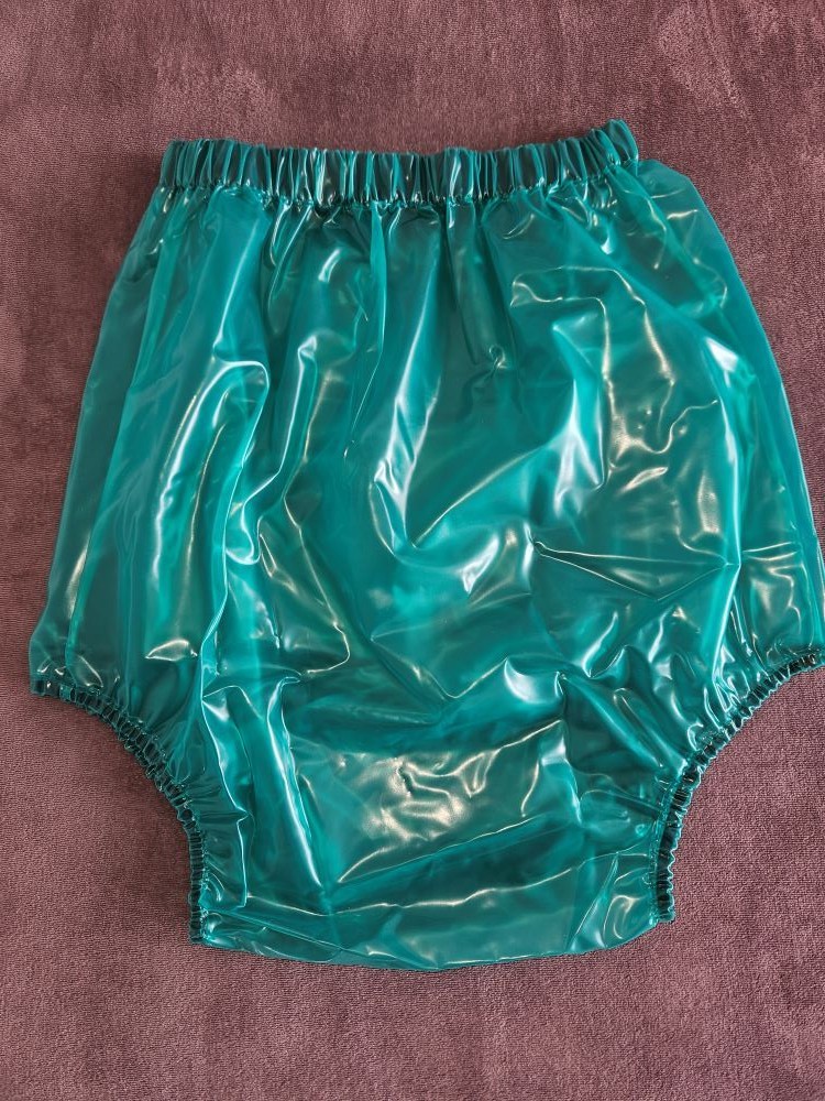 PVC Adult Baby Inkontinenz Windelhose Gummihose grün transparent | eBay.de