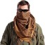 Multifunctional Shemagh Head Scarf - 100% Cotton Keffiyeh Arab Desert ...