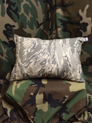 USGI Material USAF Tiger Stripe Camo Bivy Pillow Camping Hiking Travel ...