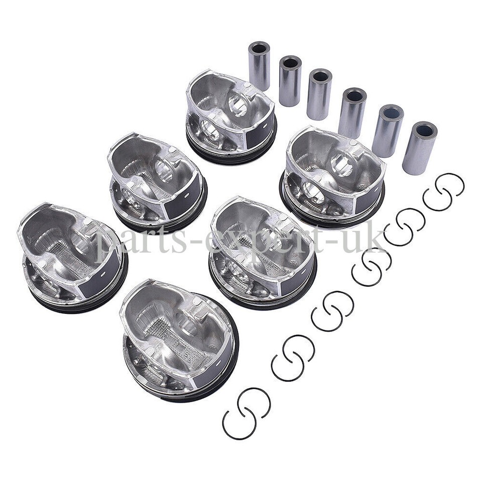 6 Engine Piston Rings LR062617 For 13-18 Jaguar F-Pace XE Land Rover ...